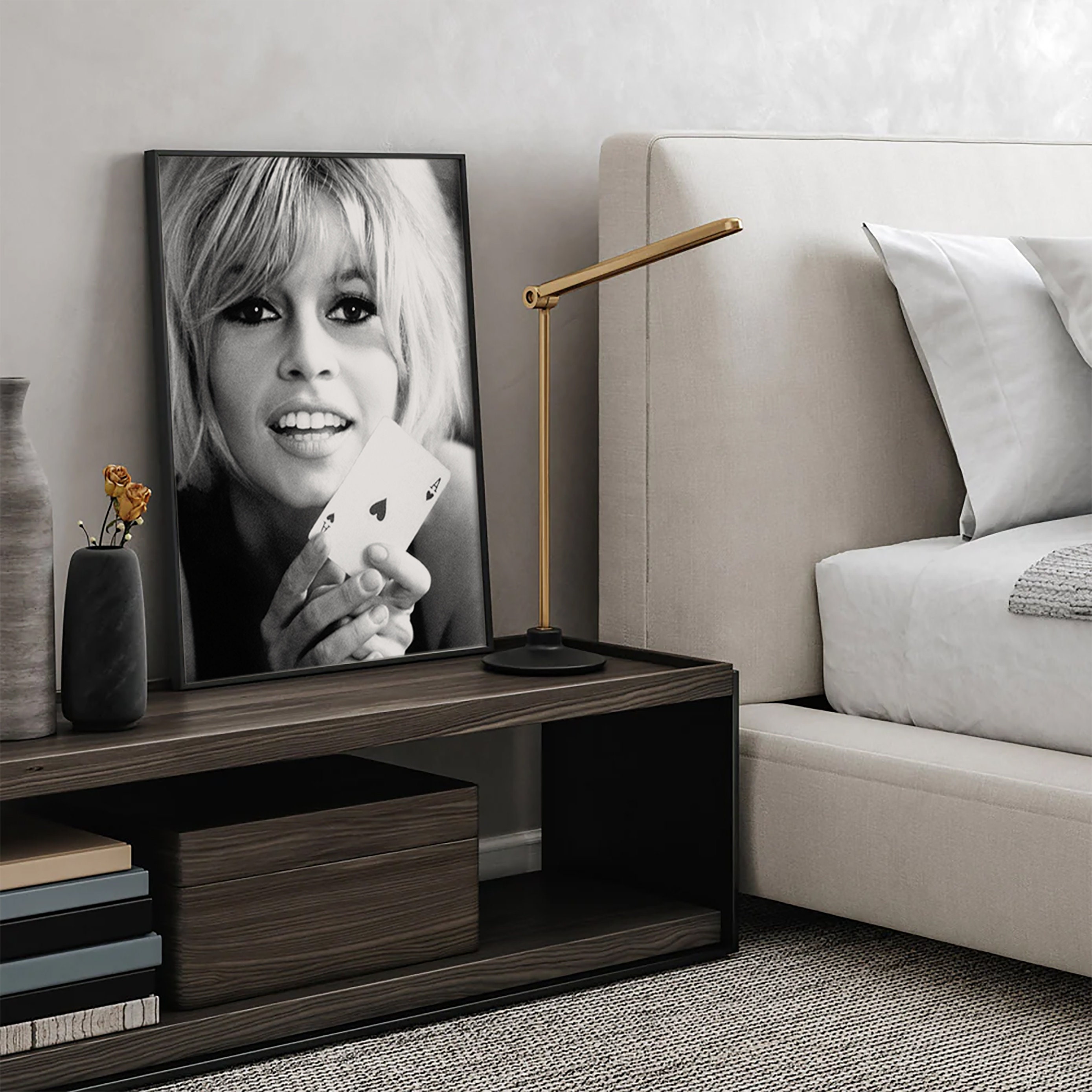 Brigitte Bardot Poster, Playing Card Poster, Brigitte Bardot Print ...