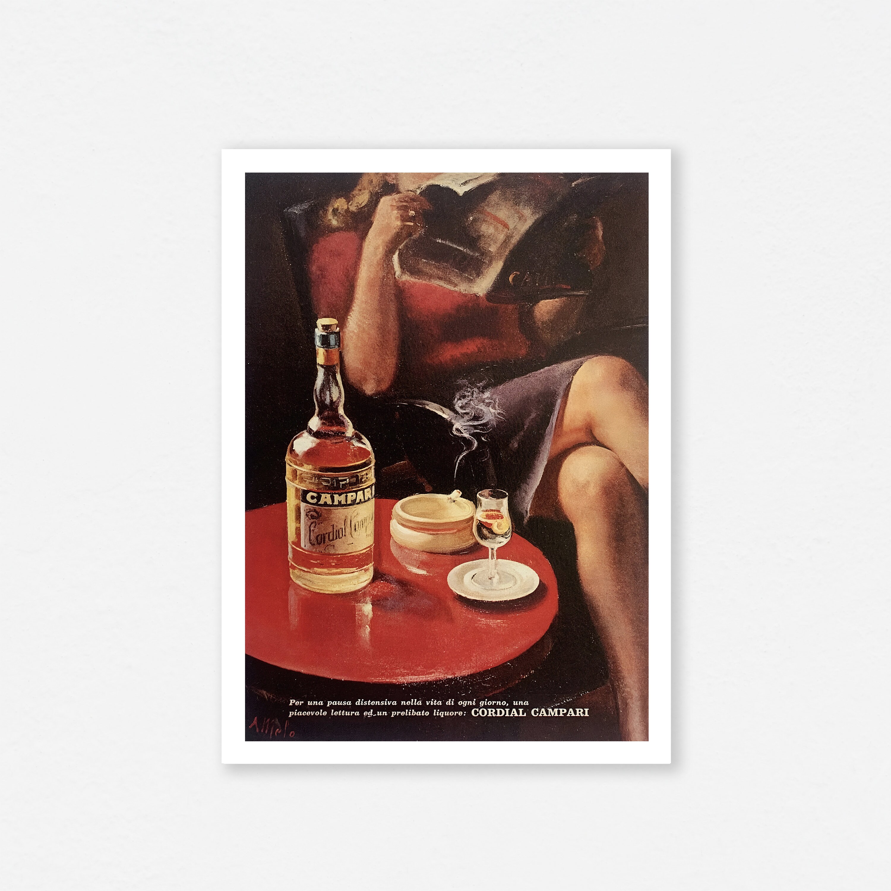 Vintage Liquor Poster Campari Poster Campari Wall Art - Etsy
