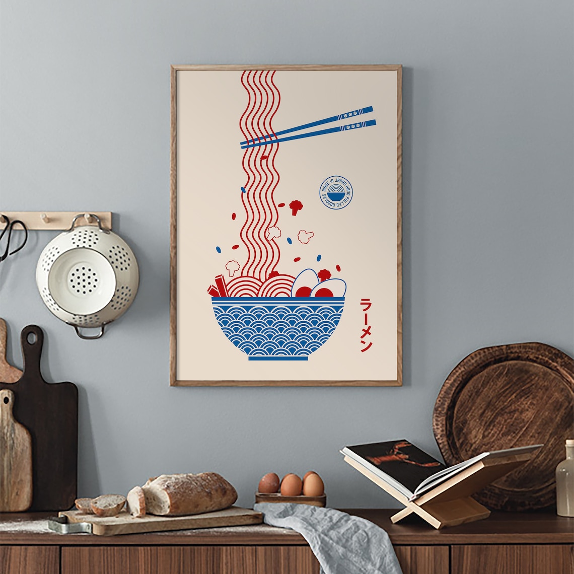 Ramen Poster Japanese Ramen Poster Retro Ramen Poster - Etsy