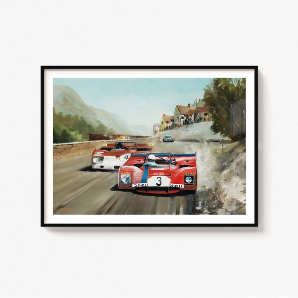 Lightning Oil Painting - Etsy