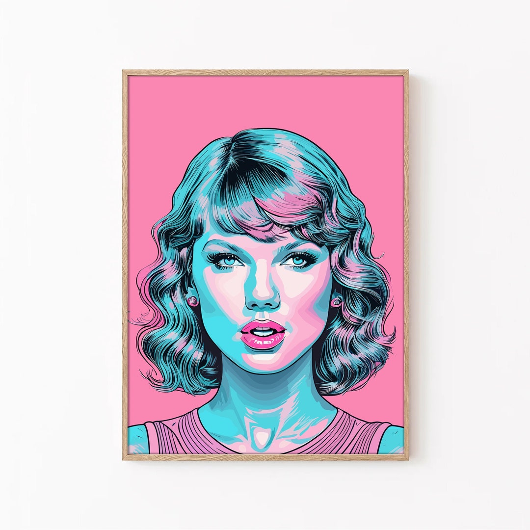 Taylor Swift Poster Taylor Swift Wall Art Taylor Swift Etsy