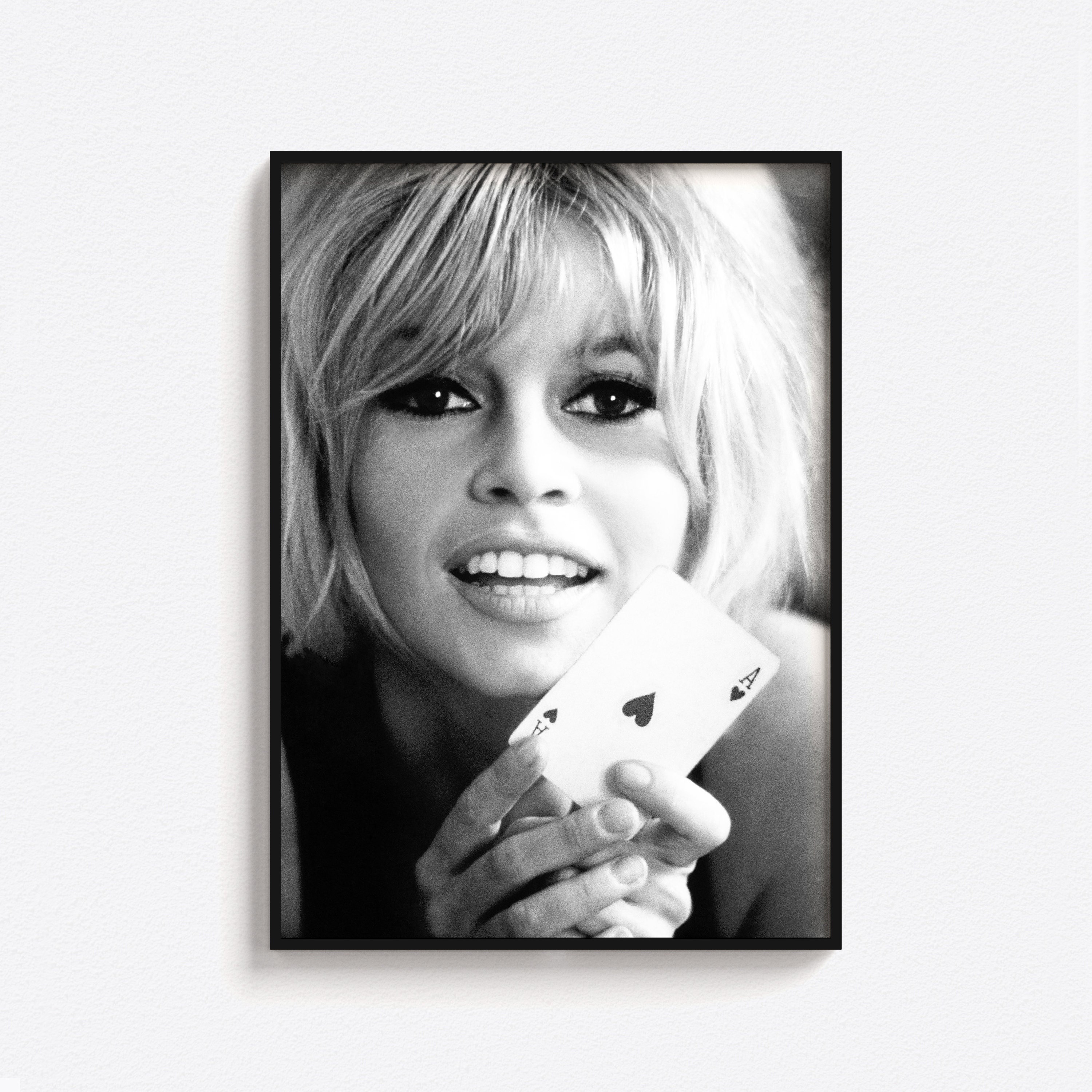 Brigitte Bardot Poster, Playing Card Poster, Brigitte Bardot Print ...