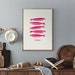 Pink Sardines Print, Retro Sardines Print, Retro Kitchen Decor, Pink ...