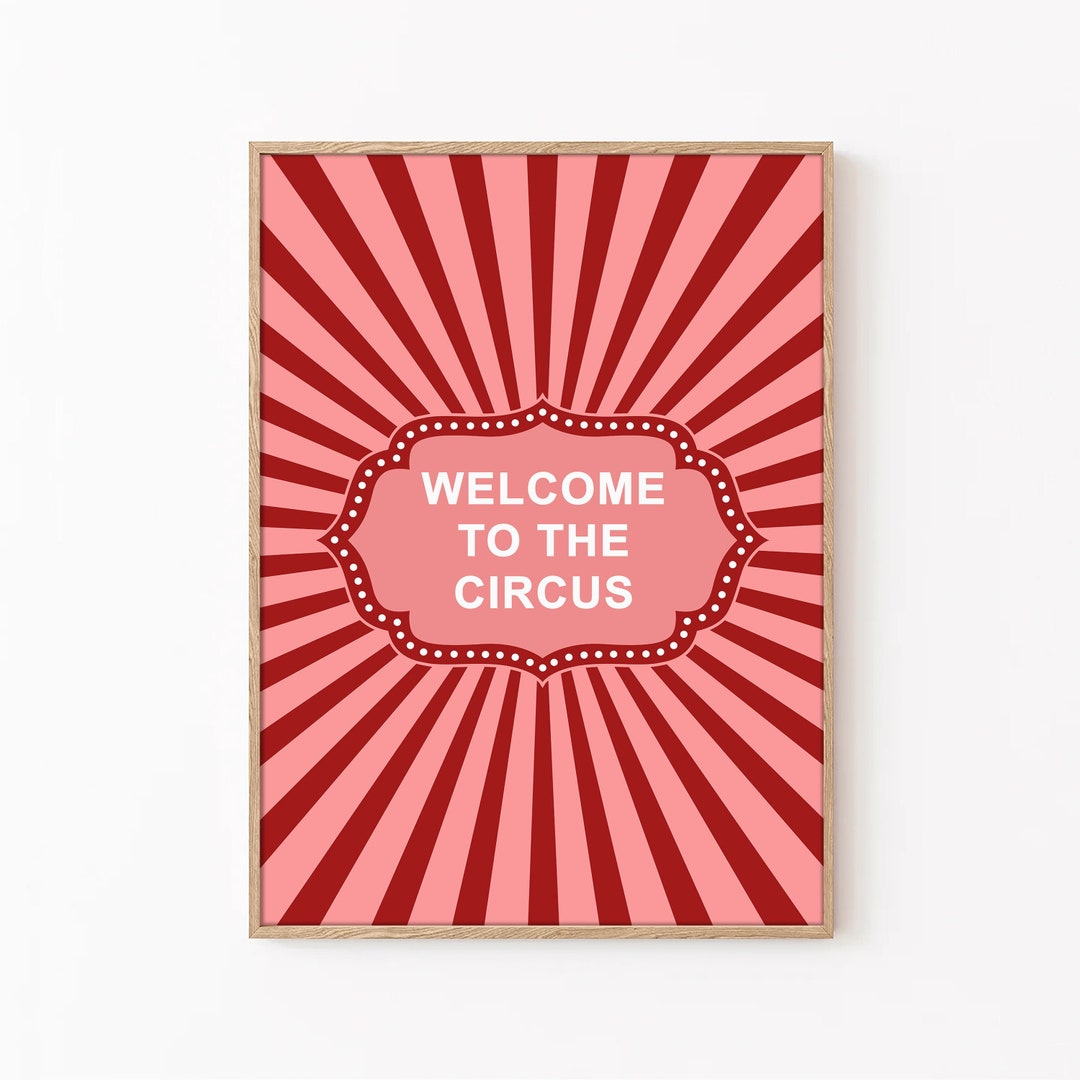 Retro Wall Art, Retro Funky Poster, Funny Poster, Welcome Poster ...