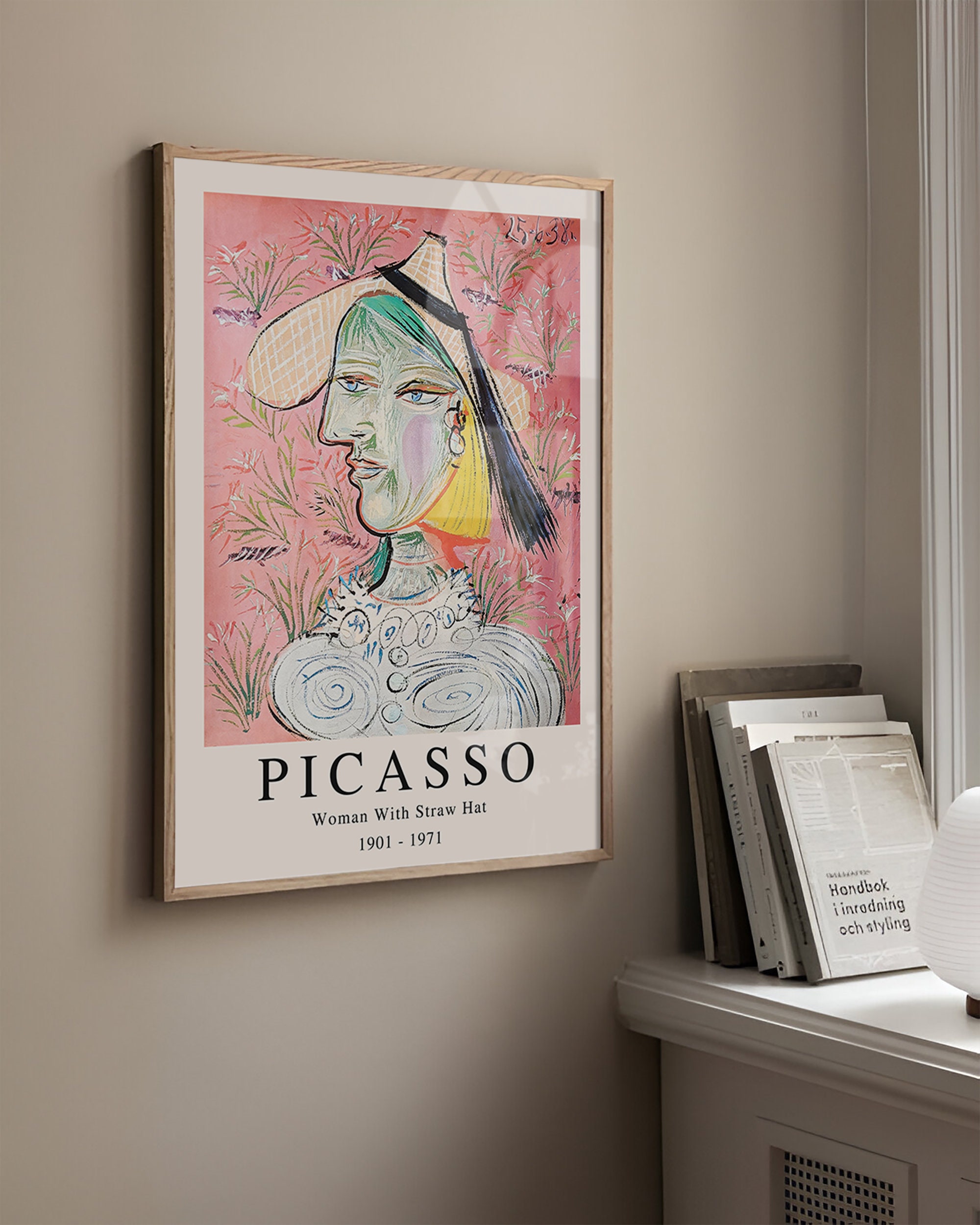 Pablo Picasso Wall Art, Picasso Art Print, Woman With Straw Hat ...