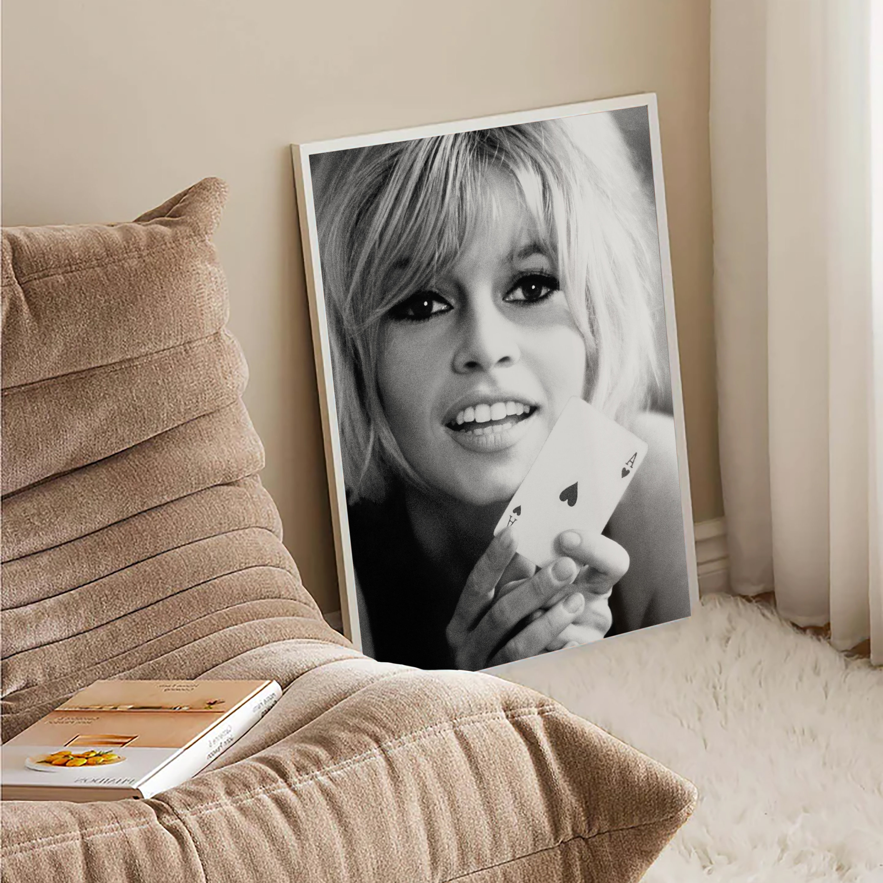 Brigitte Bardot Poster, Playing Card Poster, Brigitte Bardot Print ...
