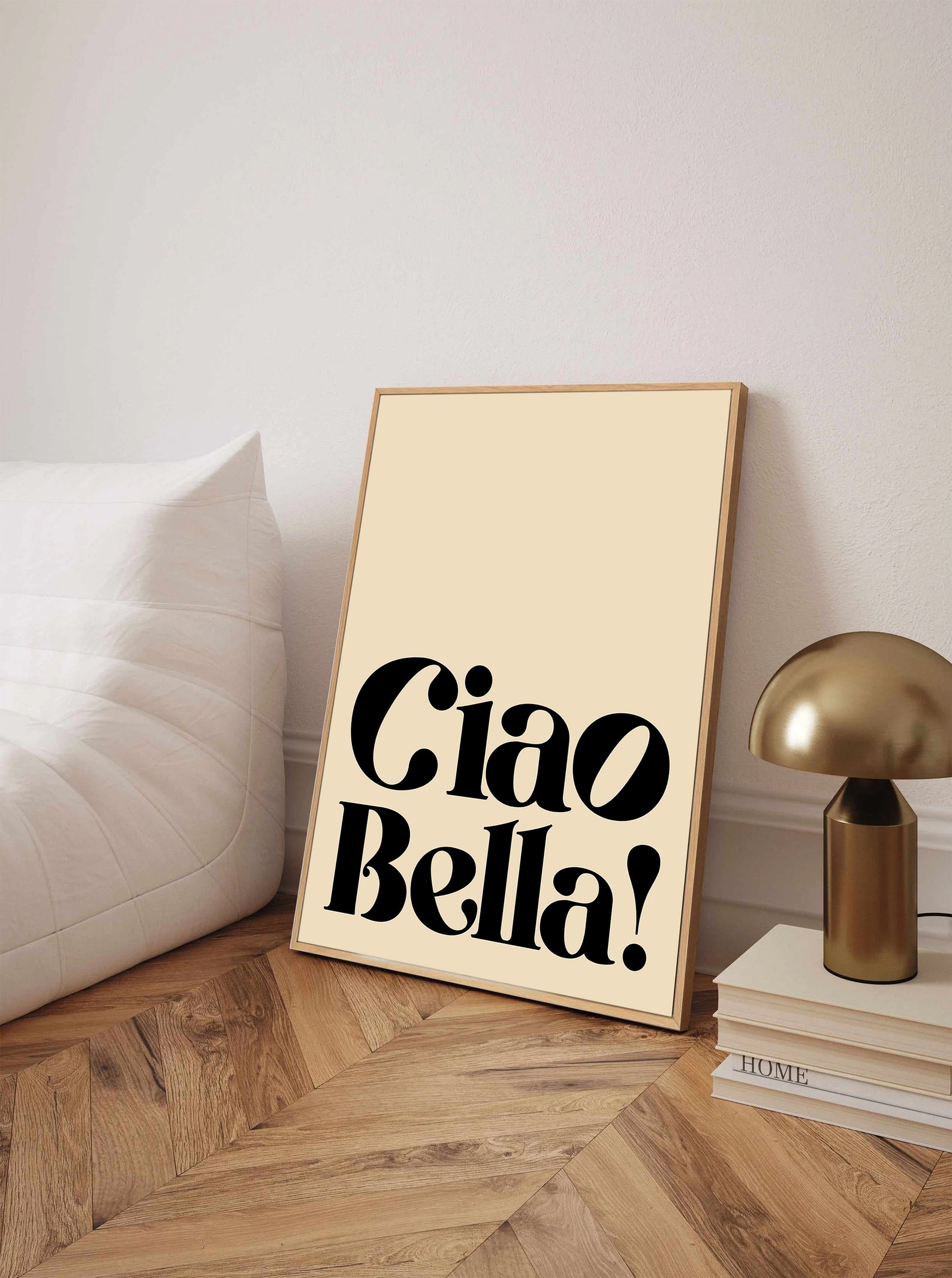 Ciao Bella Print: Retro Typography Poster (digital Download) - Etsy