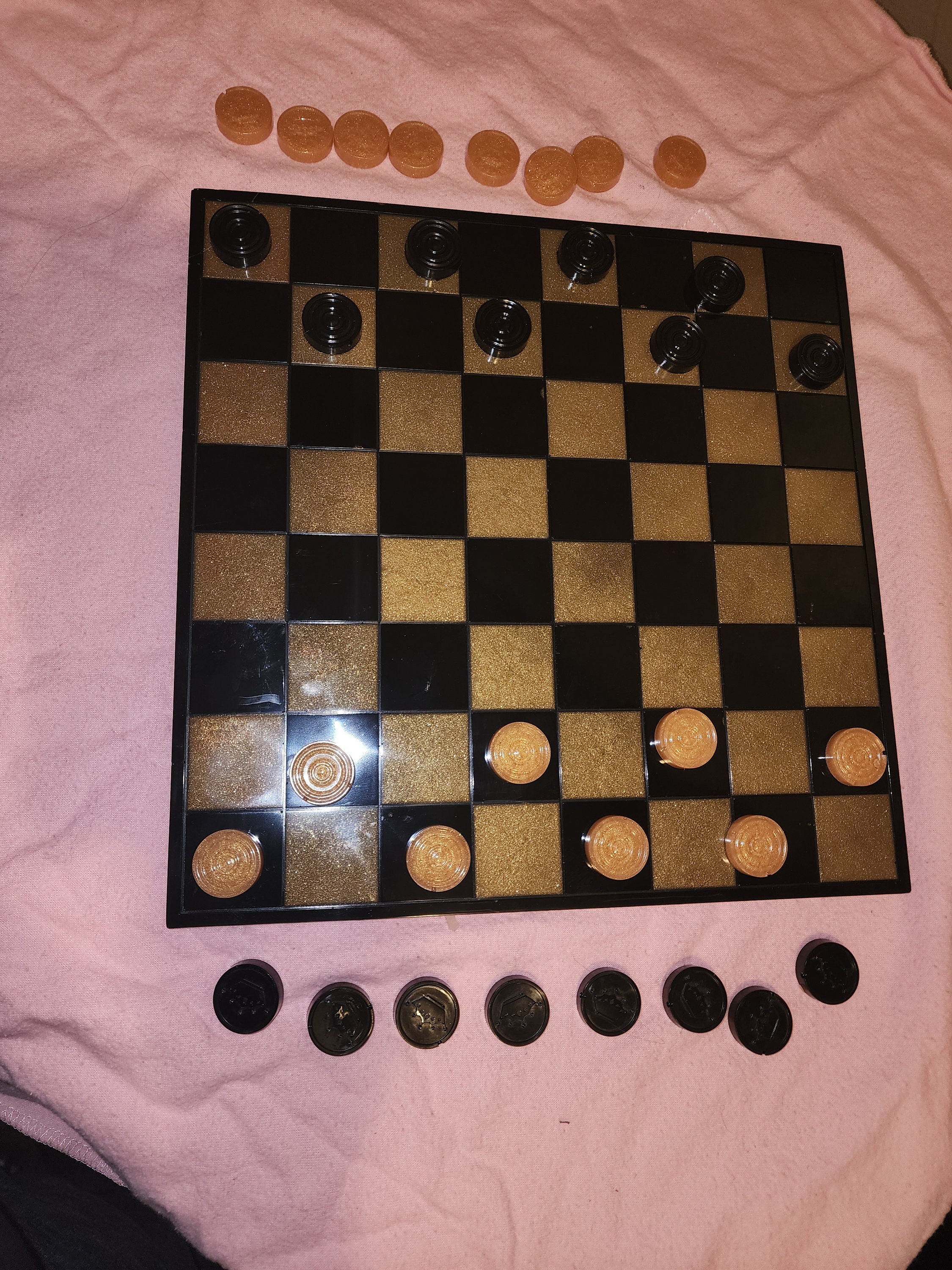 Custom Chess/checker Board - Etsy