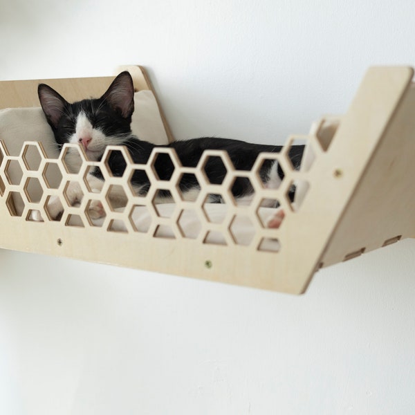 Cat Wall Mounted Perch - Etsy