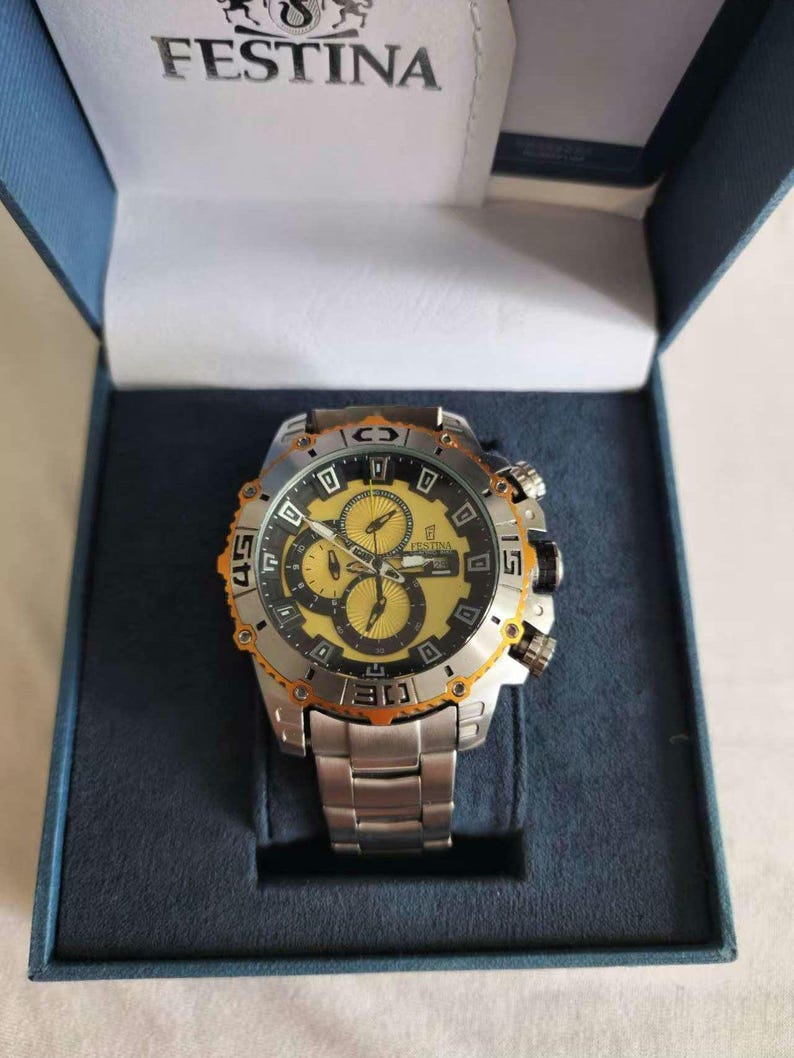 Festina F16600 Chrono Bike Men's Watch - Etsy