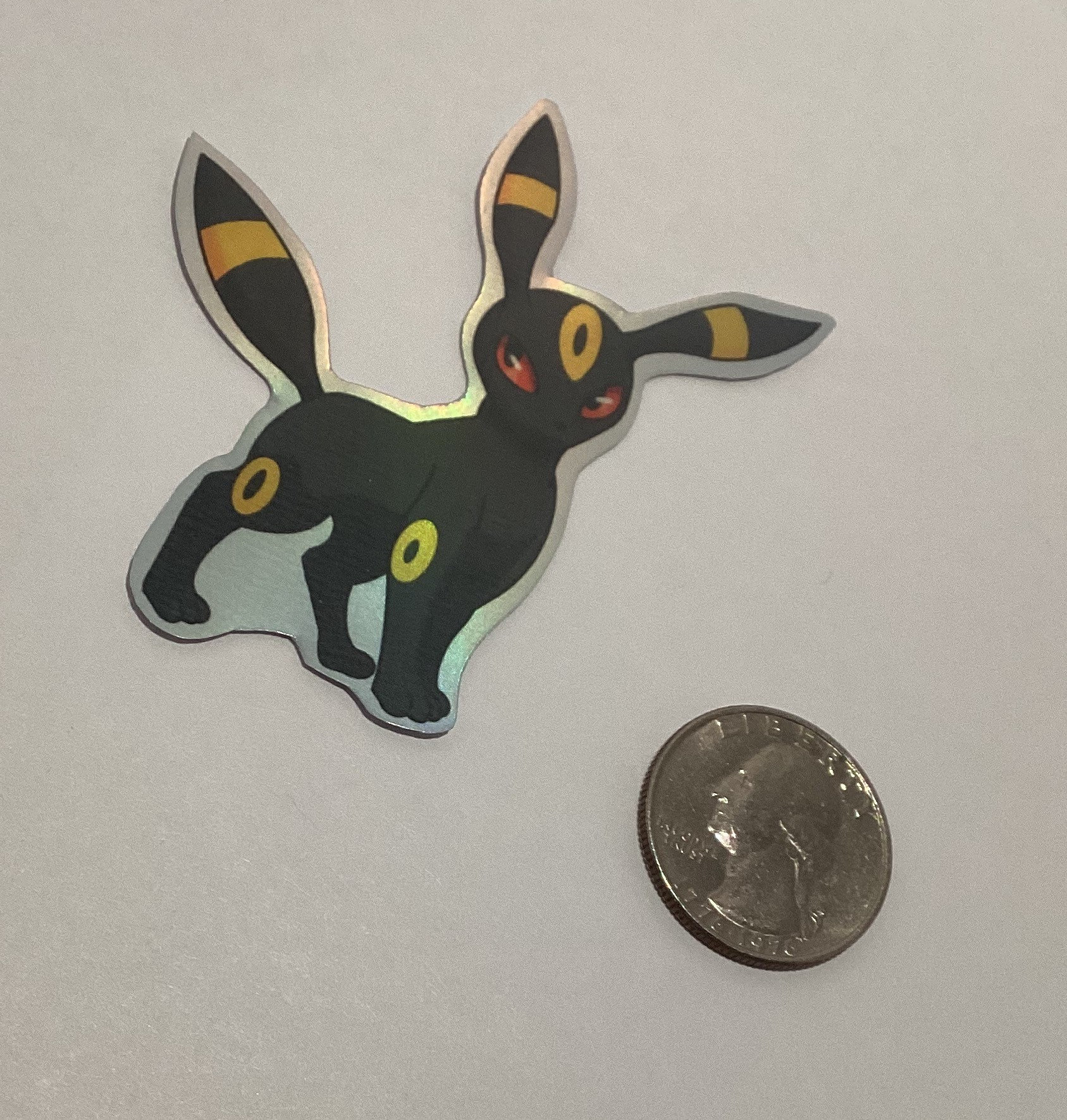 Umbreon Pokémon Holographic Sticker - Etsy