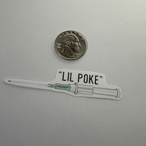 EMS IV “lil Poke” Vinyl Water Resistant Sticker - Etsy