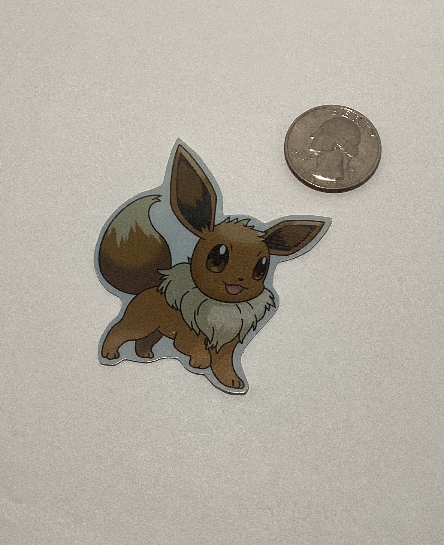 Eevee Pokémon Holographic Sticker - Etsy