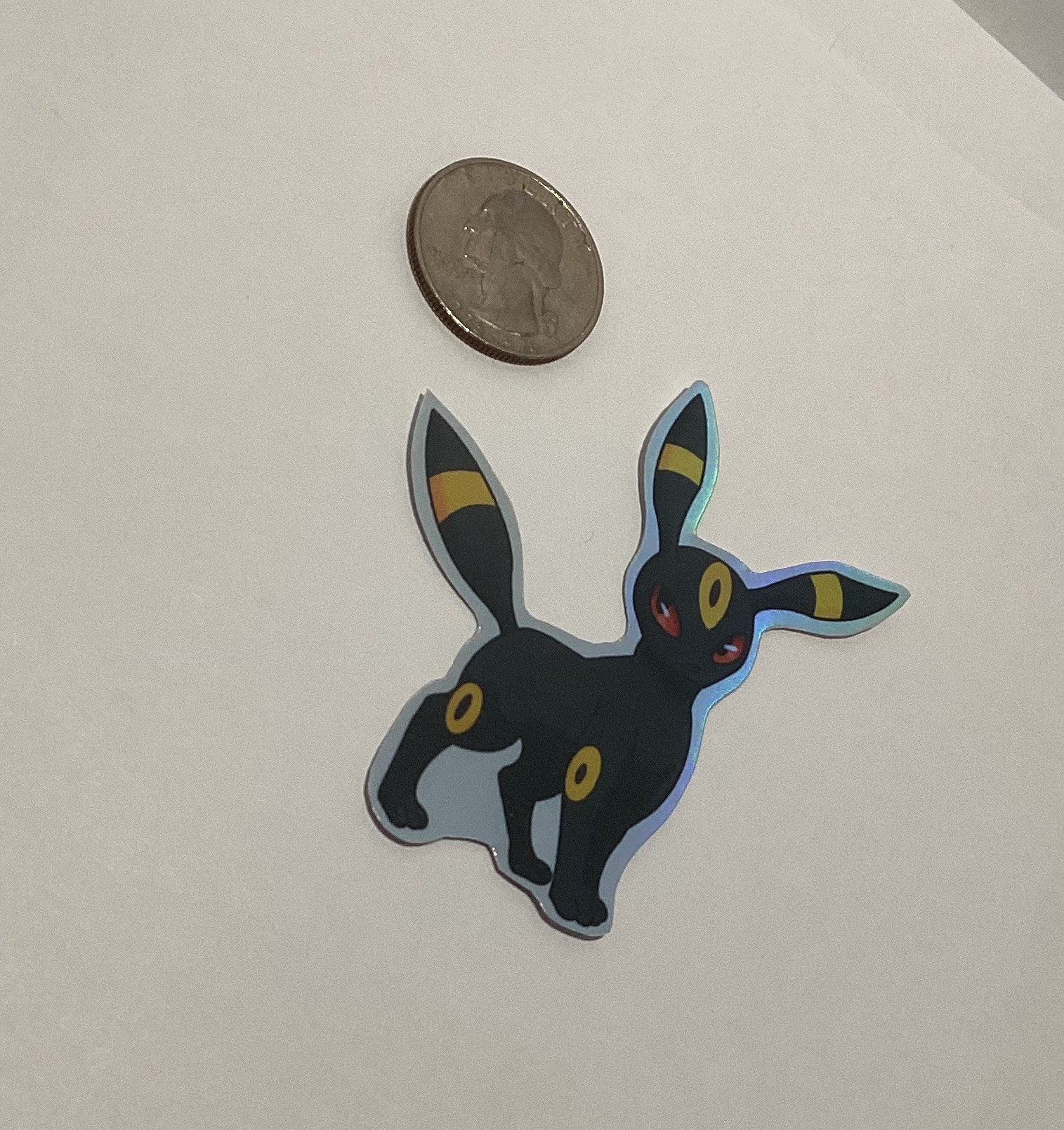 Umbreon Pokémon Holographic Sticker - Etsy