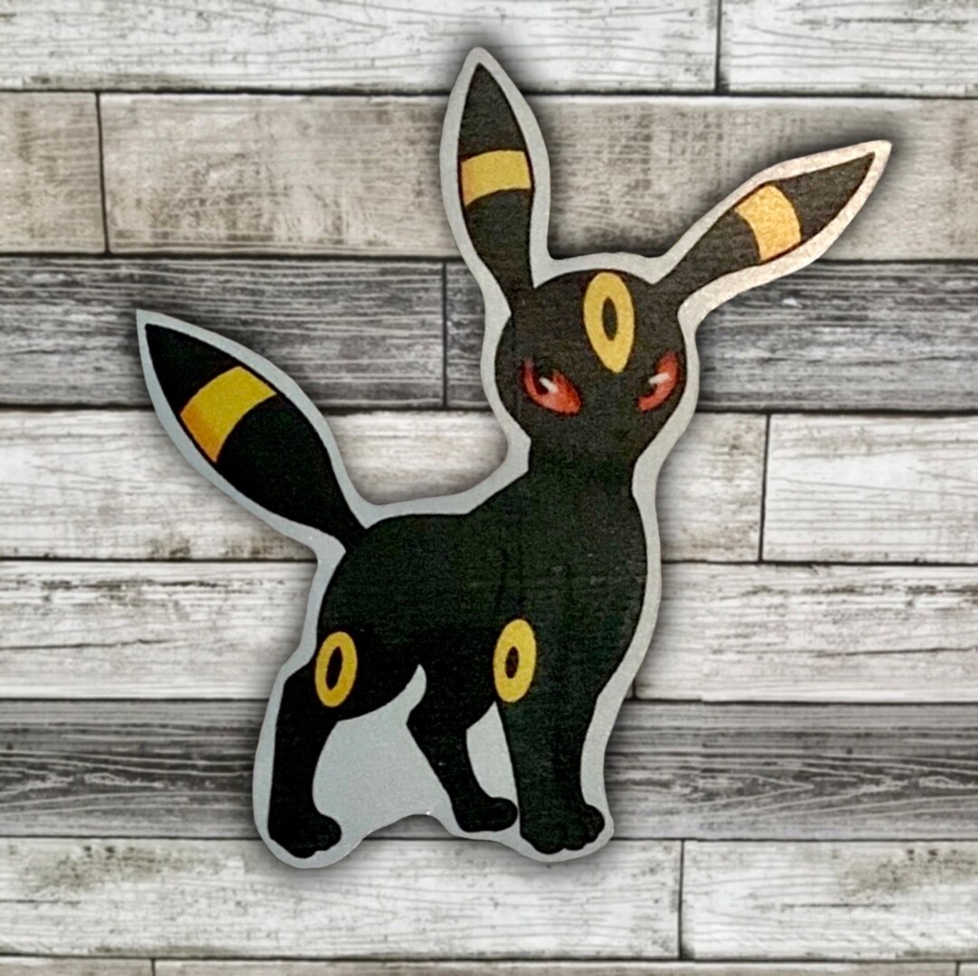 Umbreon Pokémon Holographic Sticker - Etsy
