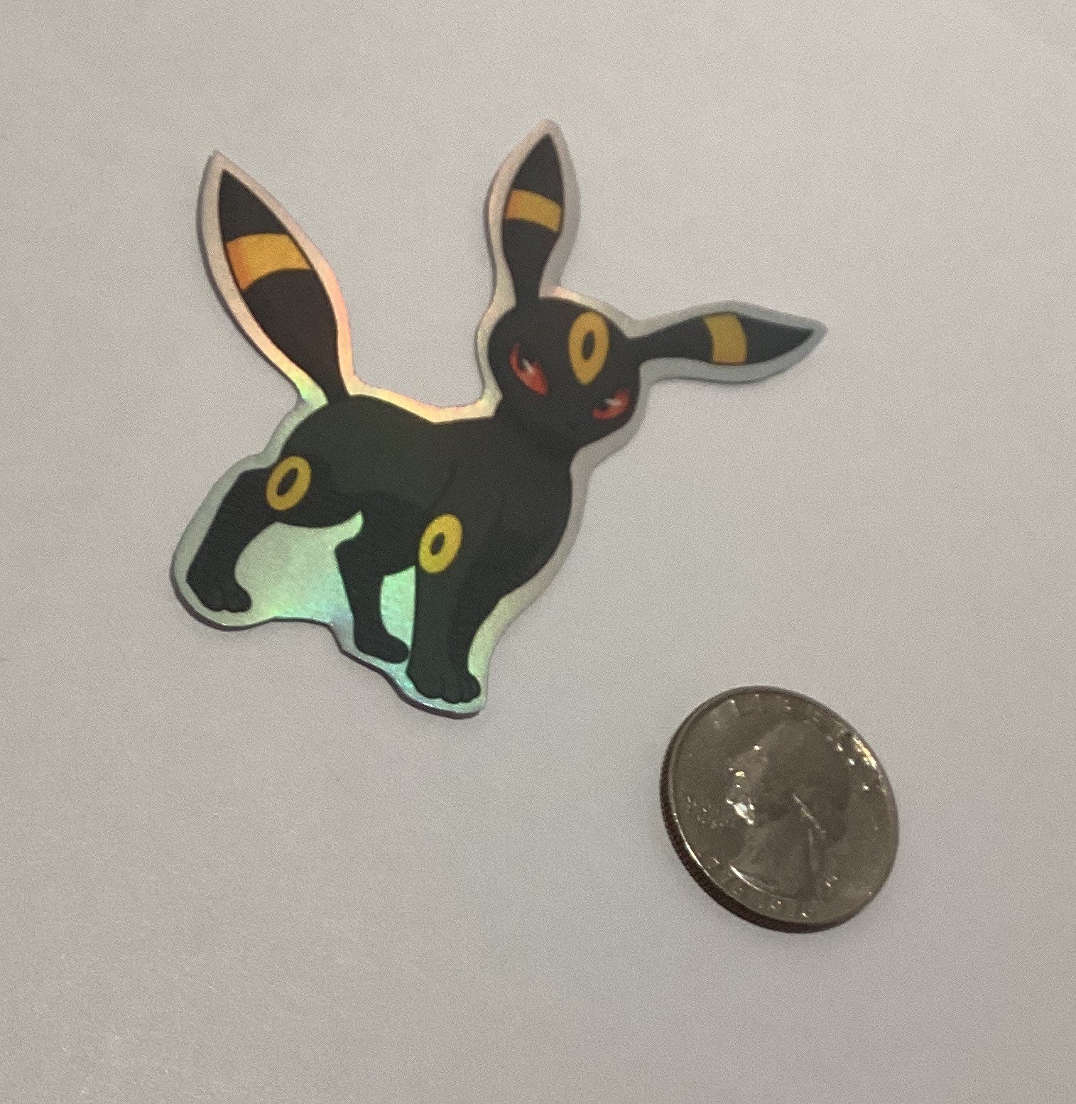 Umbreon Pokémon Holographic Sticker - Etsy