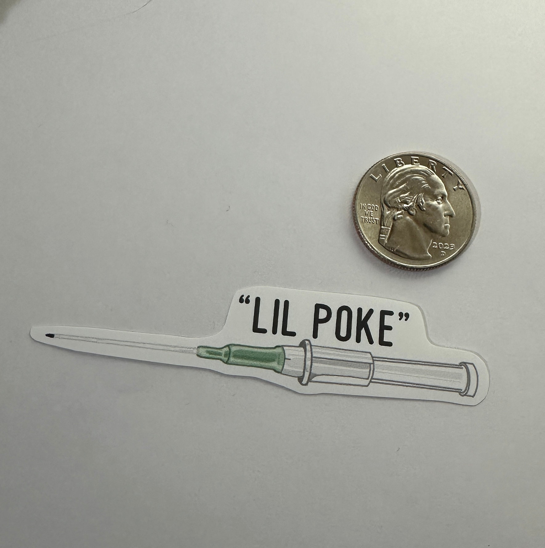 EMS IV “lil Poke” Vinyl Water Resistant Sticker - Etsy