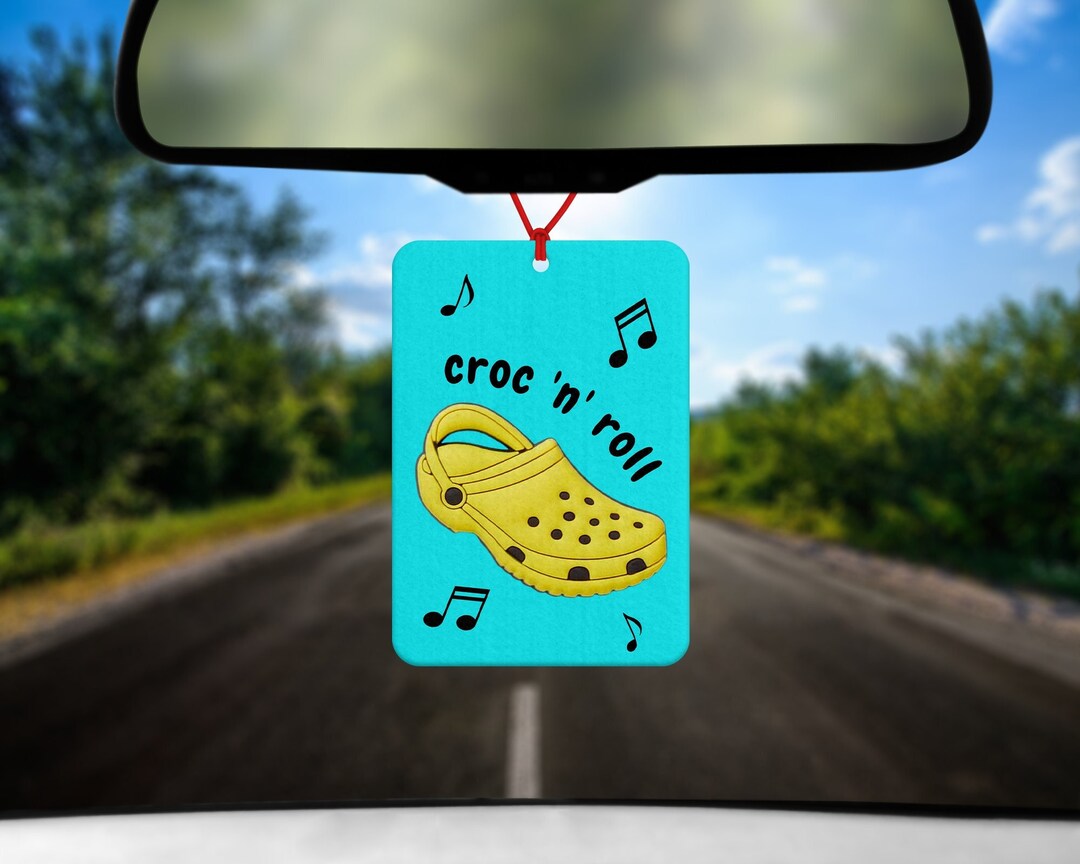 Crocs Car Air Freshener Croc N Roll Crocs Smellies You Croc My World ...