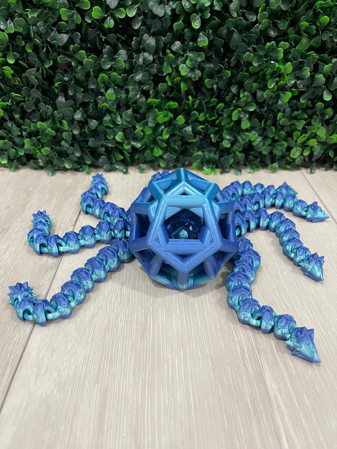 Void Octopus 3D Printed Articulated Flexible Custom Fidget Toy - Etsy