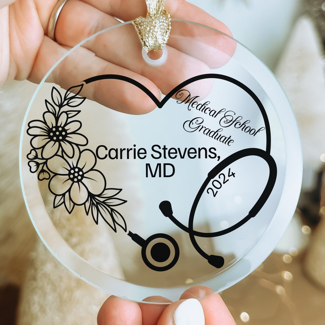 Personalized Nurse Graduation Gift,med School Graduation Ornament ...