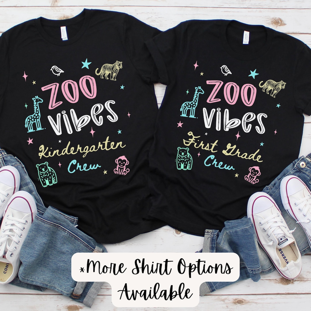 Custom Zoo School Shirts, Personalized Zoo Tees, Teacher Shirts, Zoo ...