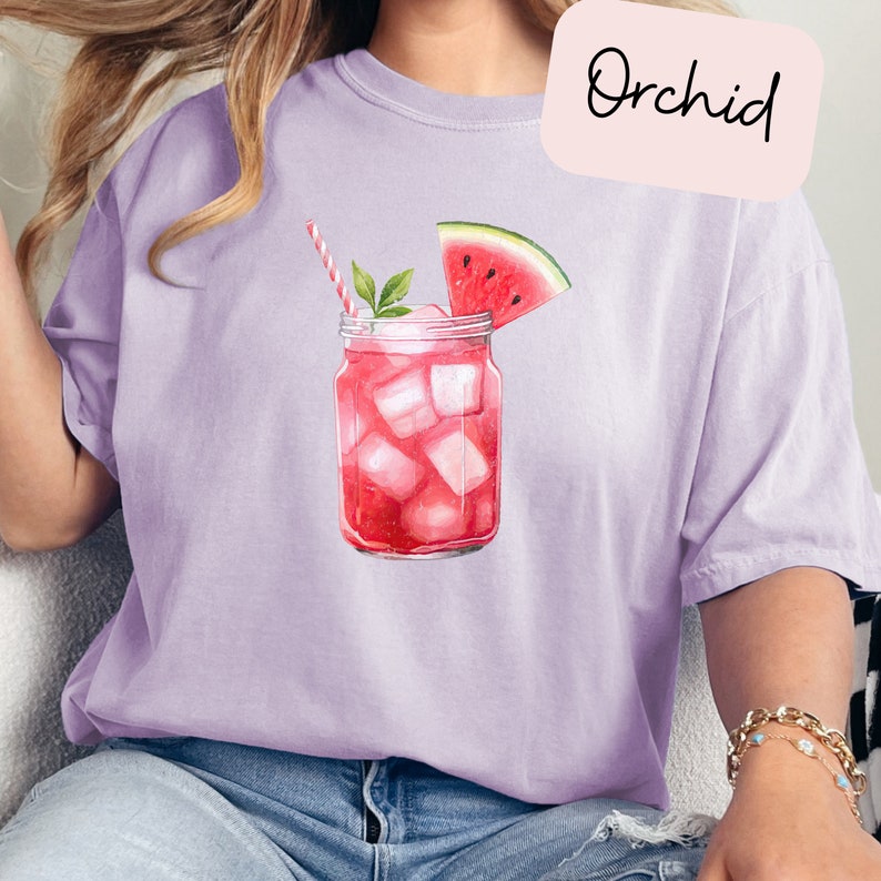 Vintage Watermelon Shirt Art Graphic Tee Fruit Shirt Watermelon ...