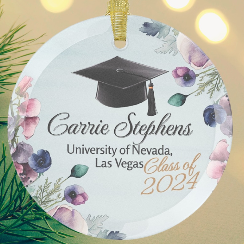 Personalized Graduation Gift,graduation Ornament,keepsake for ...