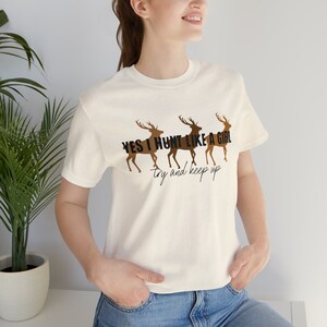 Funny Hunt Like A Girl Hunting T-shirt, Tee Shirt for Hunters, Hunting ...