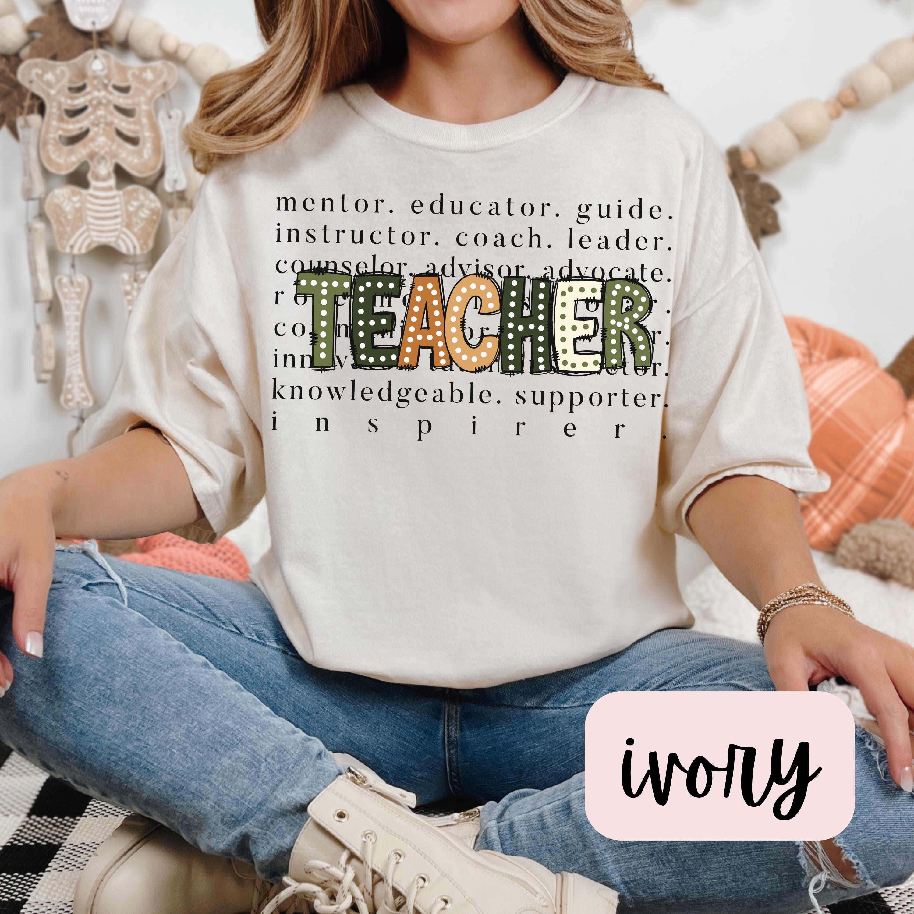 Teacher Words Shirt,teacher Appreciation Shirt, Literacy Teacher Shirt ...