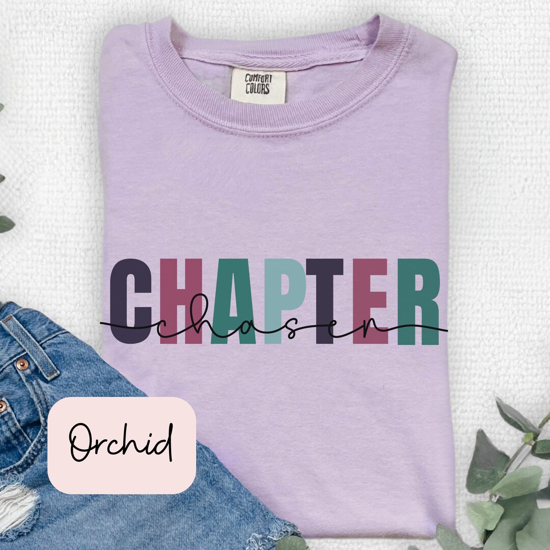 Comfort Colors® Chapter Chaser Book Lover Shirt,bookish Shirts,teacher Tshirt, Gift for Book ...