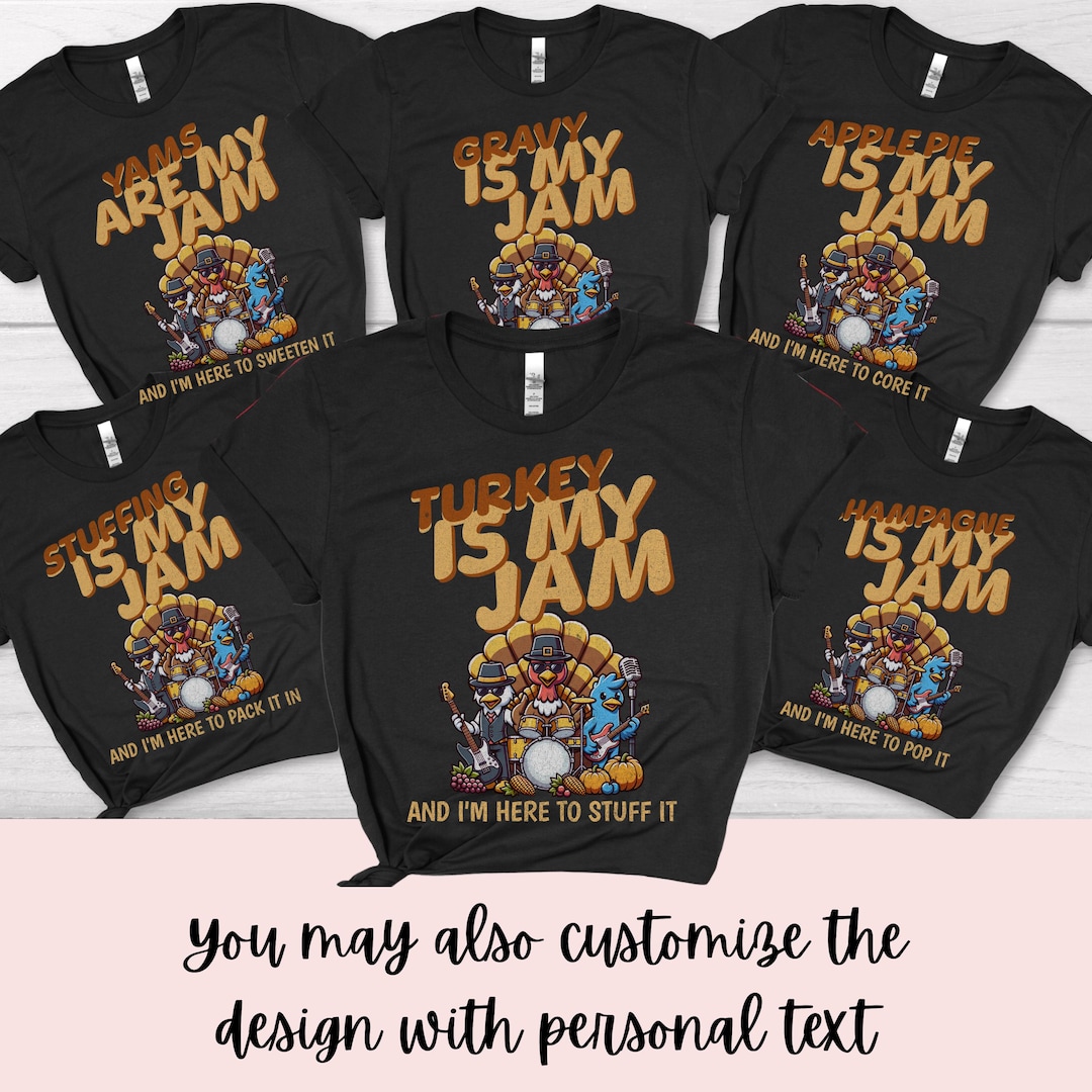 Custom Family Sayings Thanksgiving Matching Shirt,thanksgiving Dinner ...