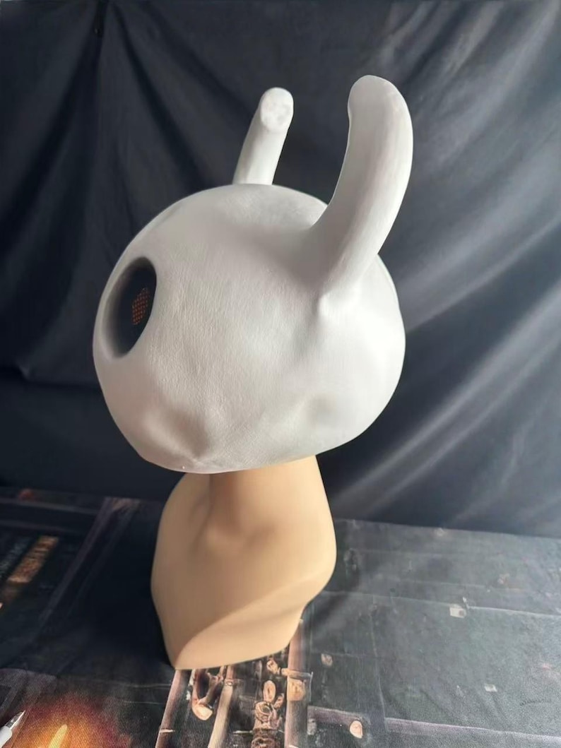 Hollow Knight Latex Mask, Handmade Cosplay Costume Mask for Halloween ...