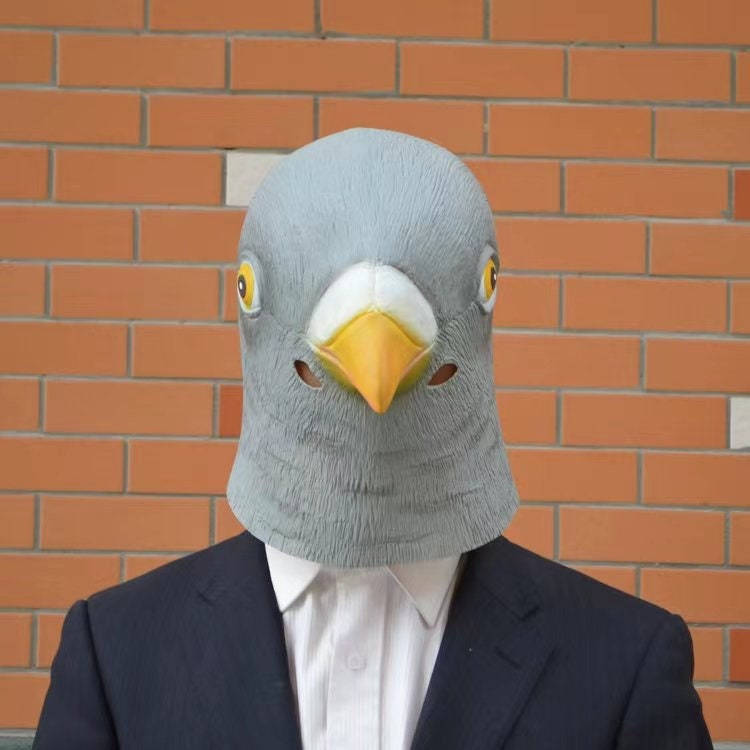 Pigeon Head Mask