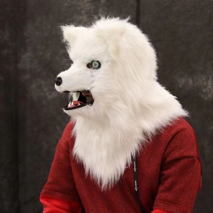 Wolf Mask Latex Mask Animal Mask Handmade Mask - Etsy