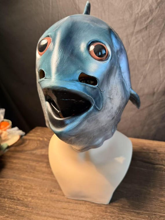 Full Head Fish Mask