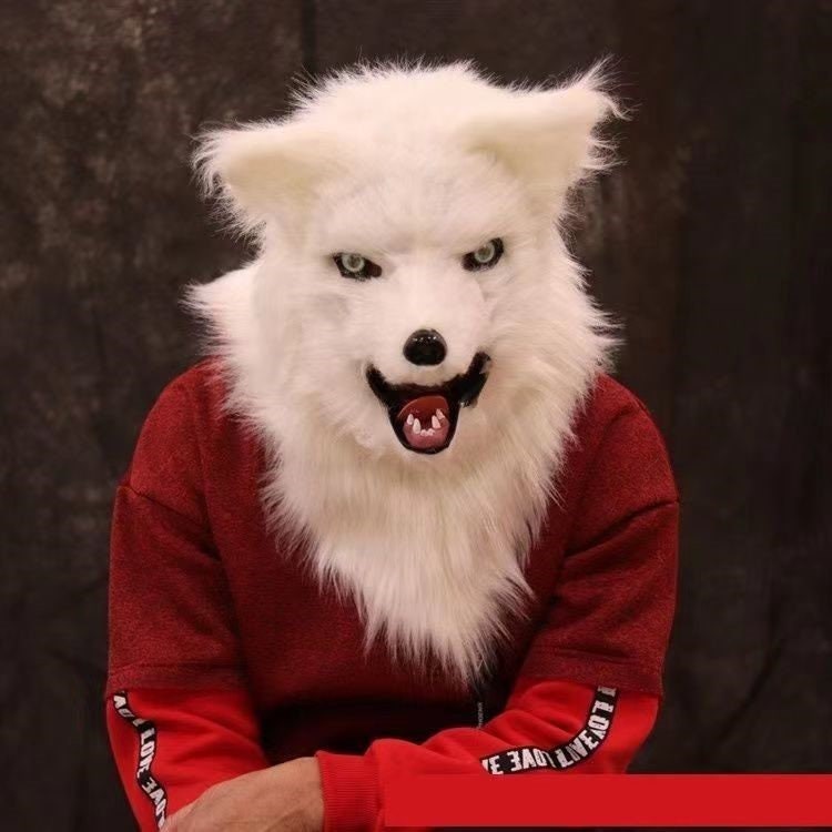 Wolf Mask Latex Mask Animal Mask Handmade Mask - Etsy