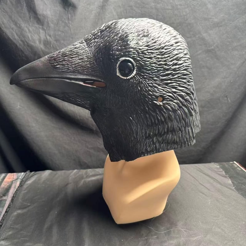 The Crow Theatre Mask - Etsy