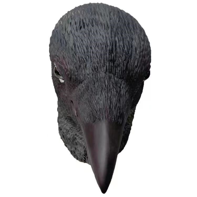 Handmade Latex Masks Crow Masks Hand-cut Rubber Mask Animal Masks - Etsy