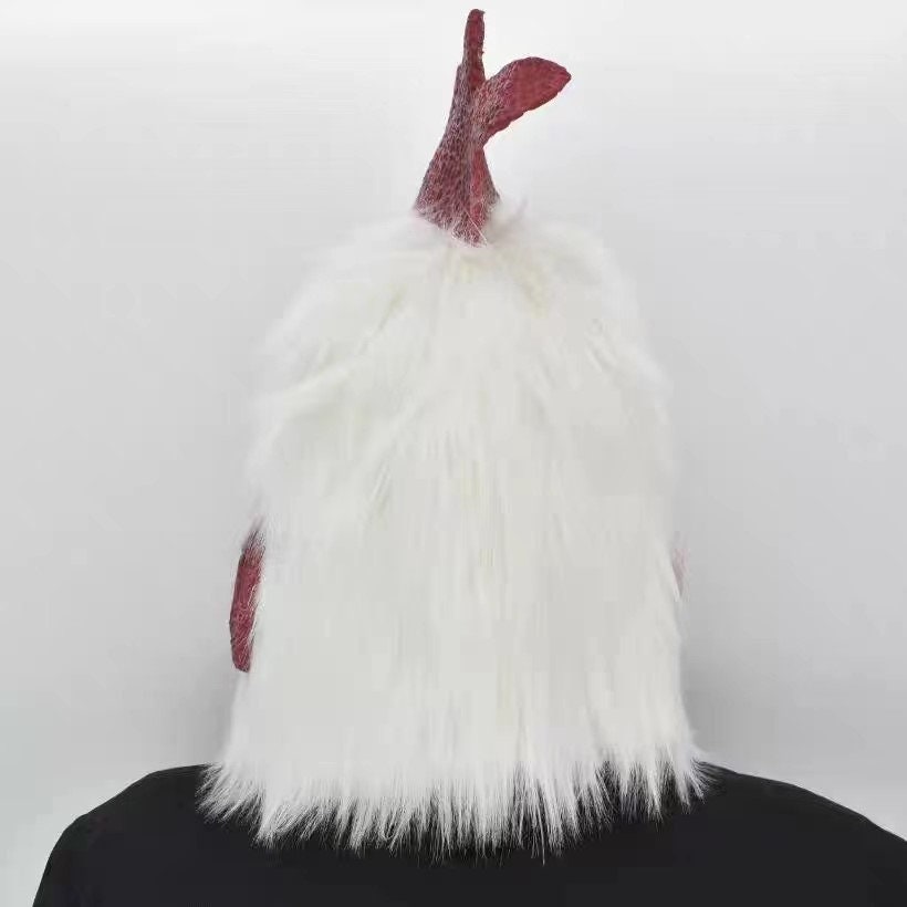 Plush Rooster Mask Latex Mask Animal Mask Handmade Mask - Etsy