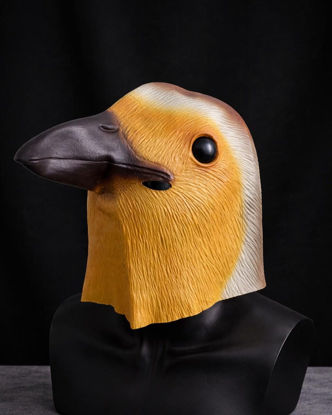 Realistic Bird Head Mask, Animal Beak Full Head Latex Mask, Lifelike ...