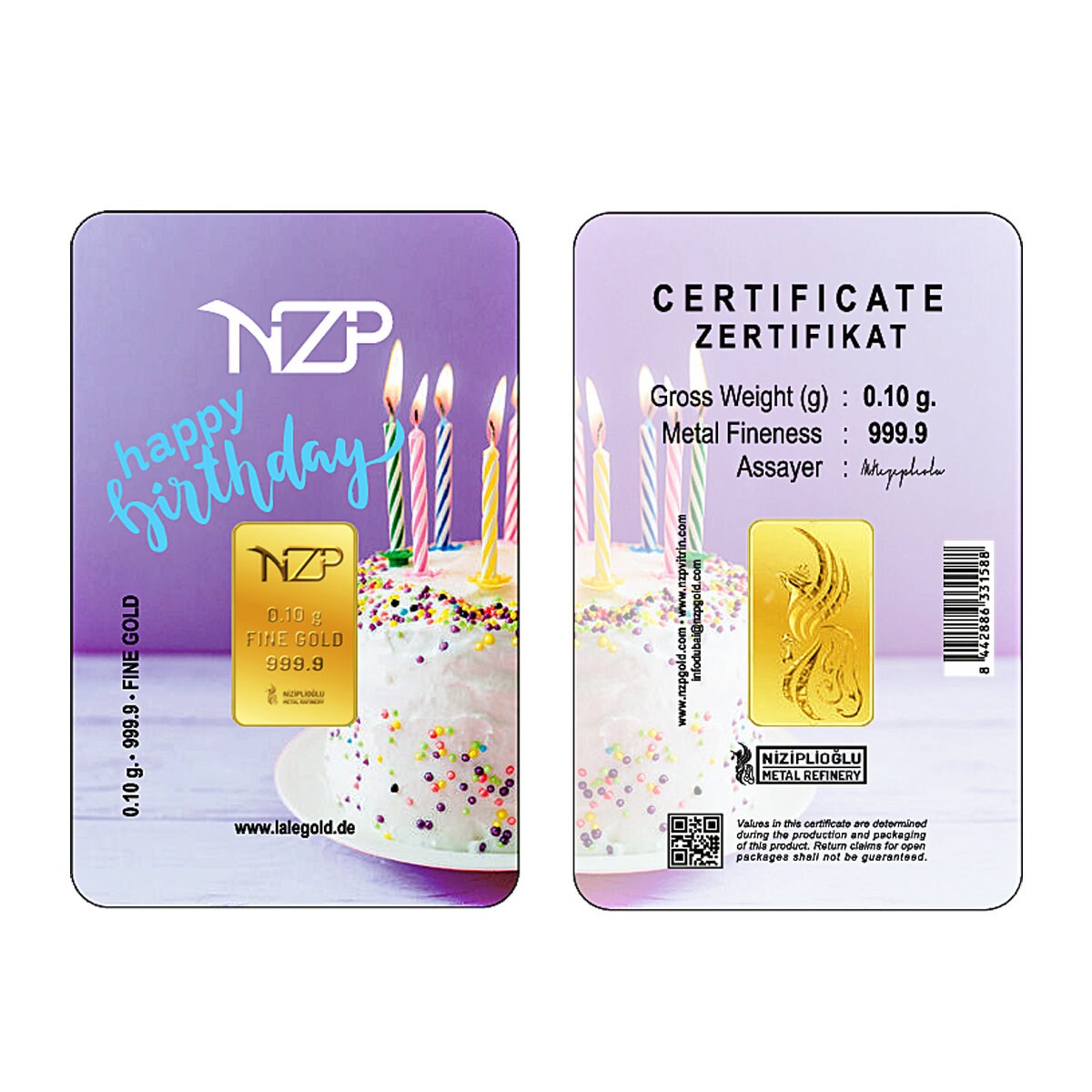 Nzp Gold Gift Bars Gold Bars Top Gift Fineness 999.9 Gold Bars Motif Bars - Etsy UK