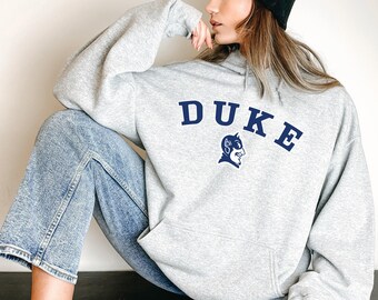 Vintage NCAA Duke University ‘blue Devils’ Crewneck Sweatshirt Print ...