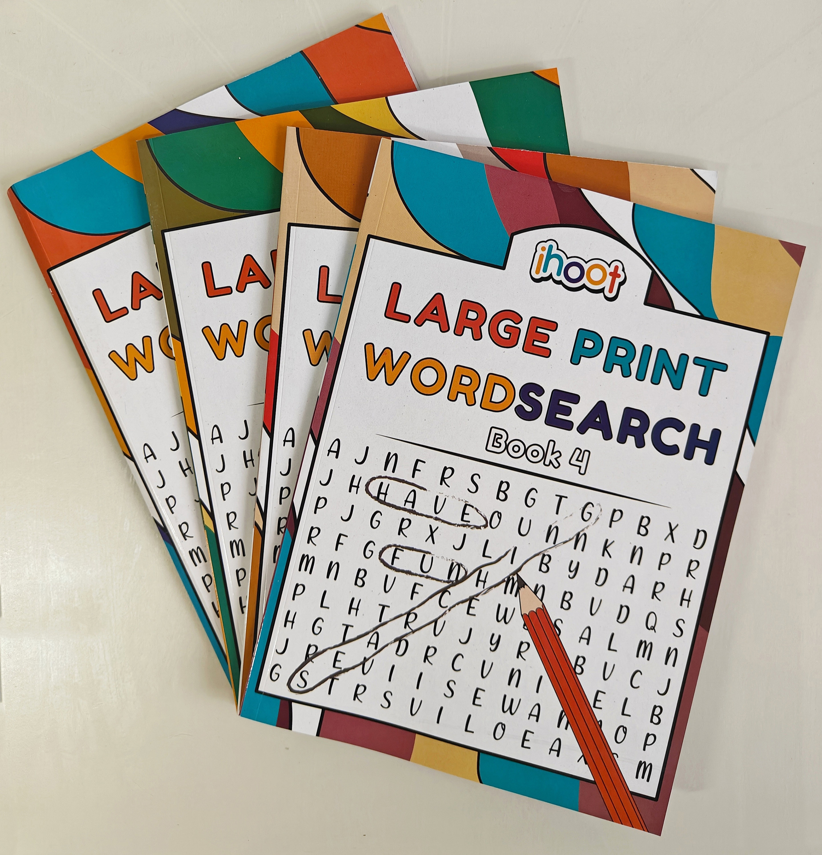 Large Print Wordsearch Puzzle Book, Easy to Read Puzzle Book, Travel ...