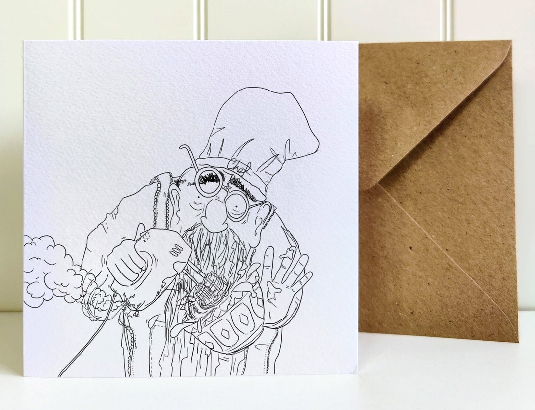 Greetings Card for a Chef Cooking Card, Funny Baking Birthday Card ...