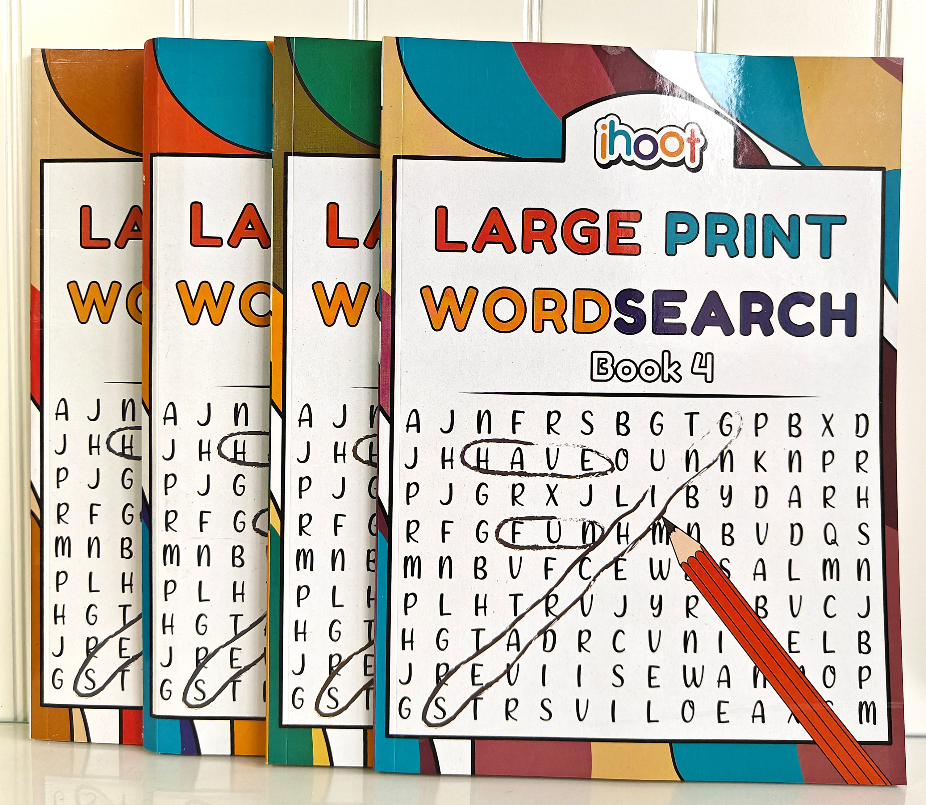 Large Print Wordsearch Puzzle Book, Easy to Read Puzzle Book, Travel ...