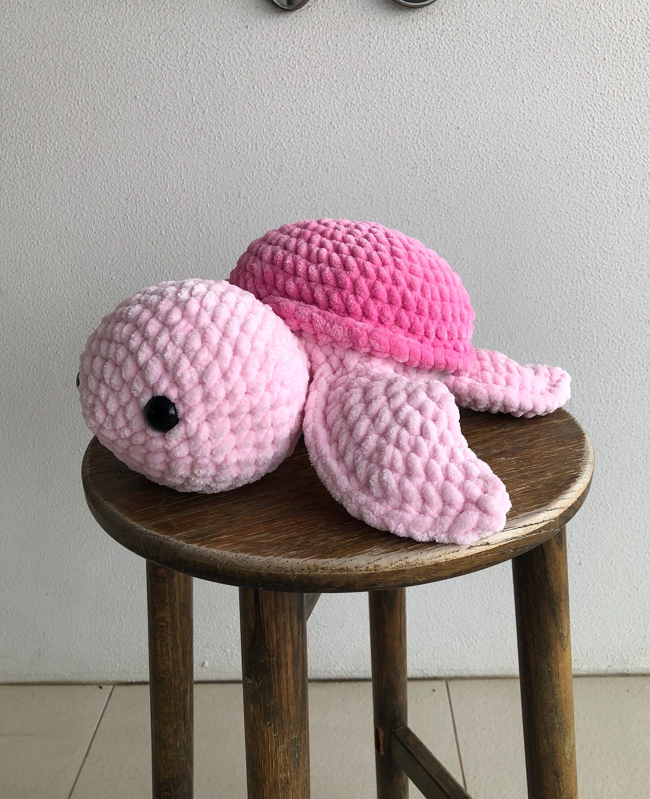 Jumbo Turtle Plushie Crochet Turtle Soft Crochet Amigurumi Turtle ...
