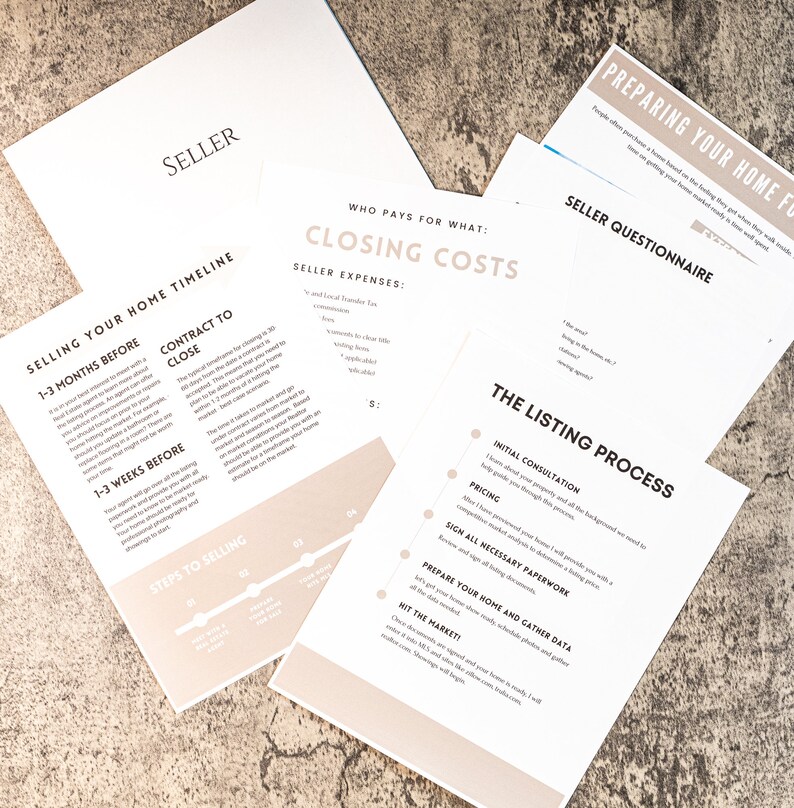 The Seller Folders All the Documents You Need to Educate Your Sellers ...