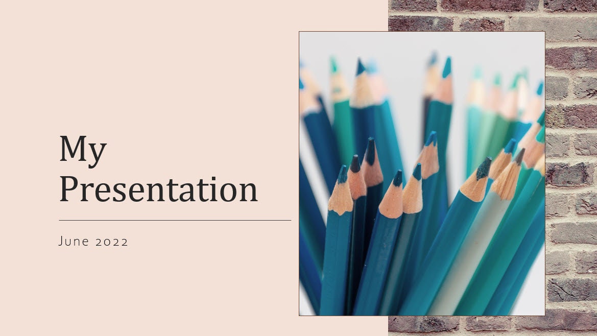 Custom Powerpoint Template | Custom Google Slides | Unique Design ...