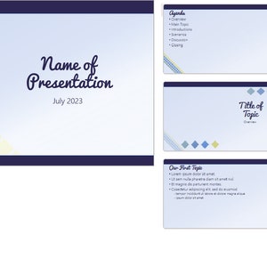 Custom Powerpoint Template | Custom Google Slides | Unique Design ...