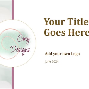 Custom Powerpoint Template | Custom Google Slides | Unique Design ...